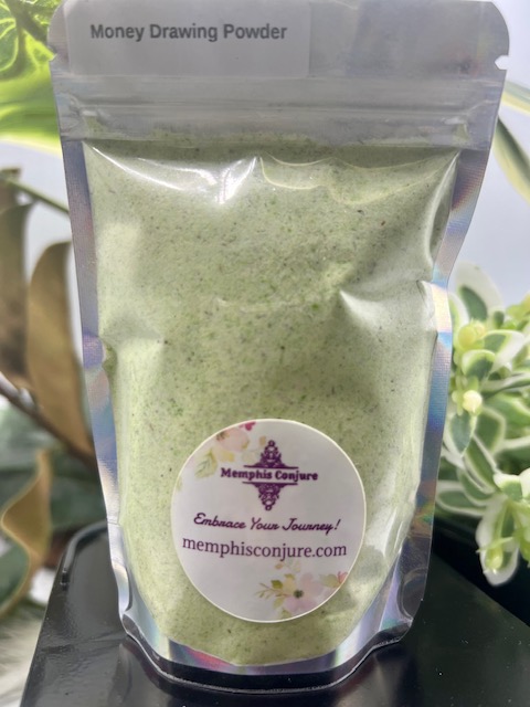 Money & Fast Luck Drawing Powder - Memphis Conjure Supply